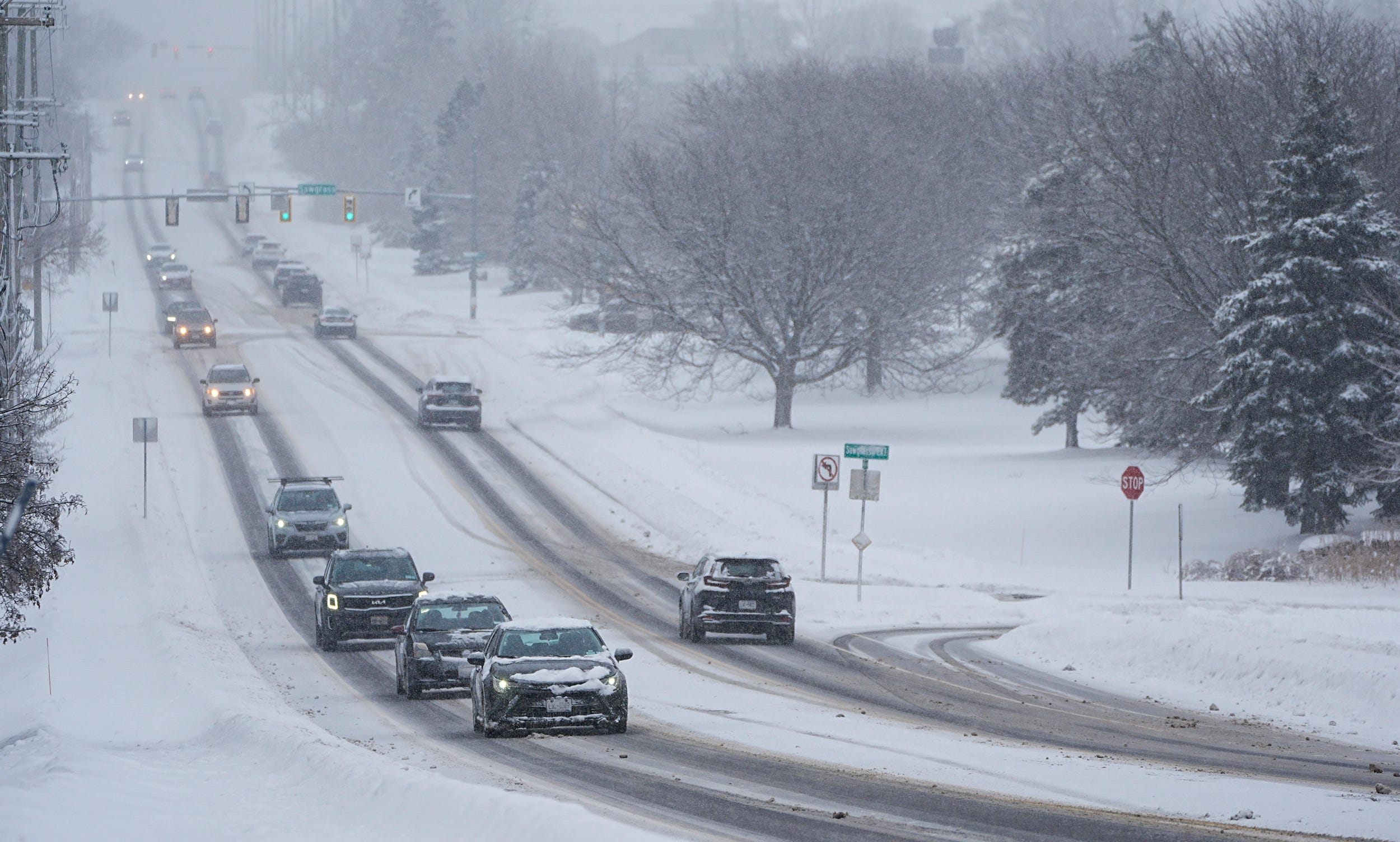 Hazardous weather conditions across Michigan. See interactive map