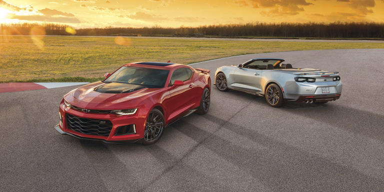 Seventh-Generation Chevy Camaro Hits the Rumble Strips