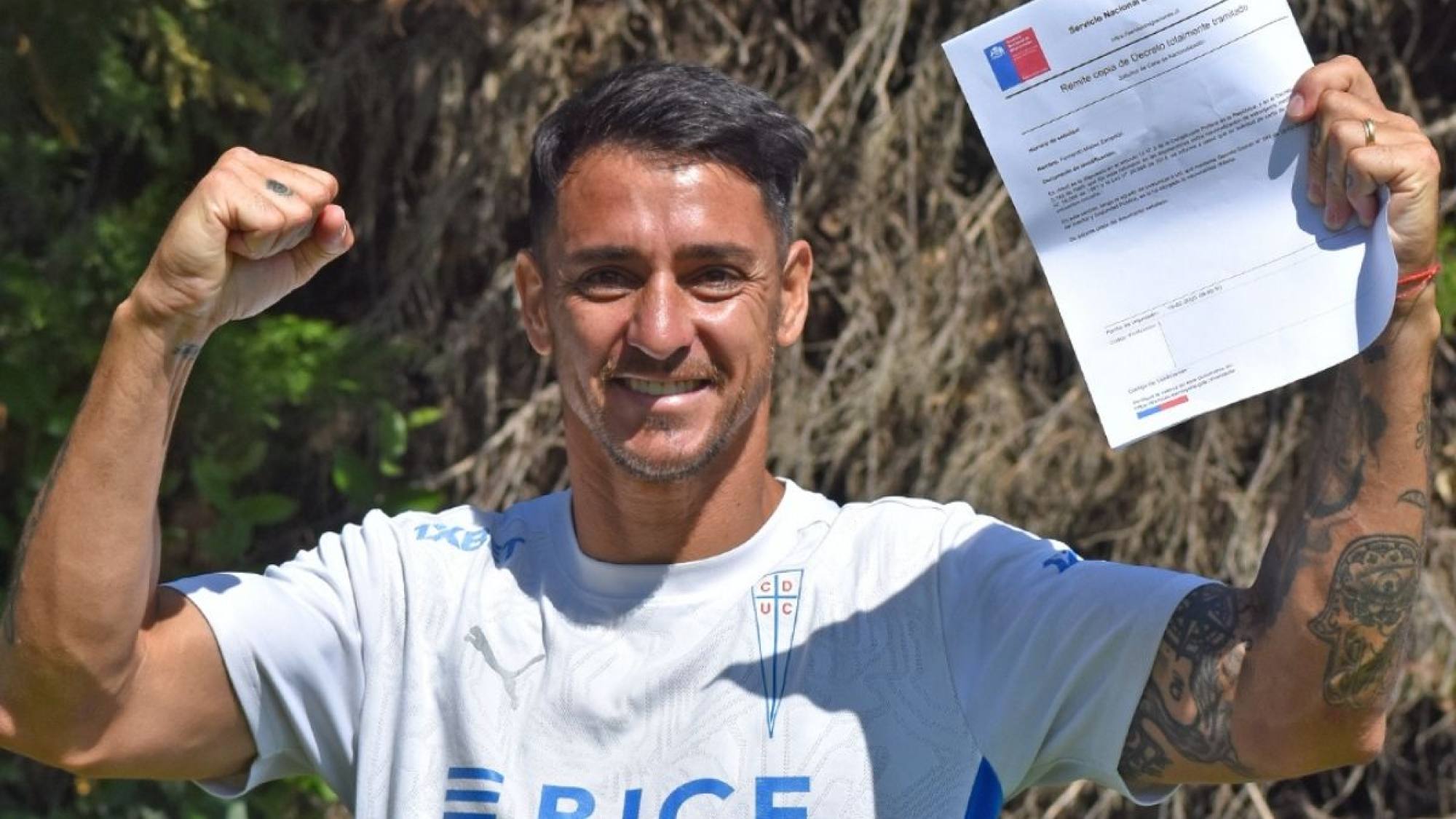 “Por la chu... weón!: Fernando Zampedri celebró con un chilenismo su nacionalización y sueña con ...