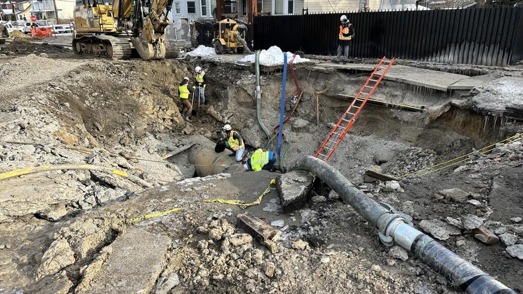 Water main that broke in Southwest Detroit could take 2 weeks to be ...