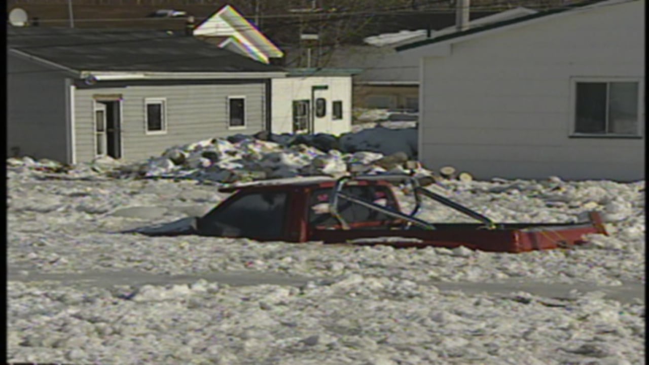 Ice and rising water levels in Badger bring flashbacks of an epic 2003 ...