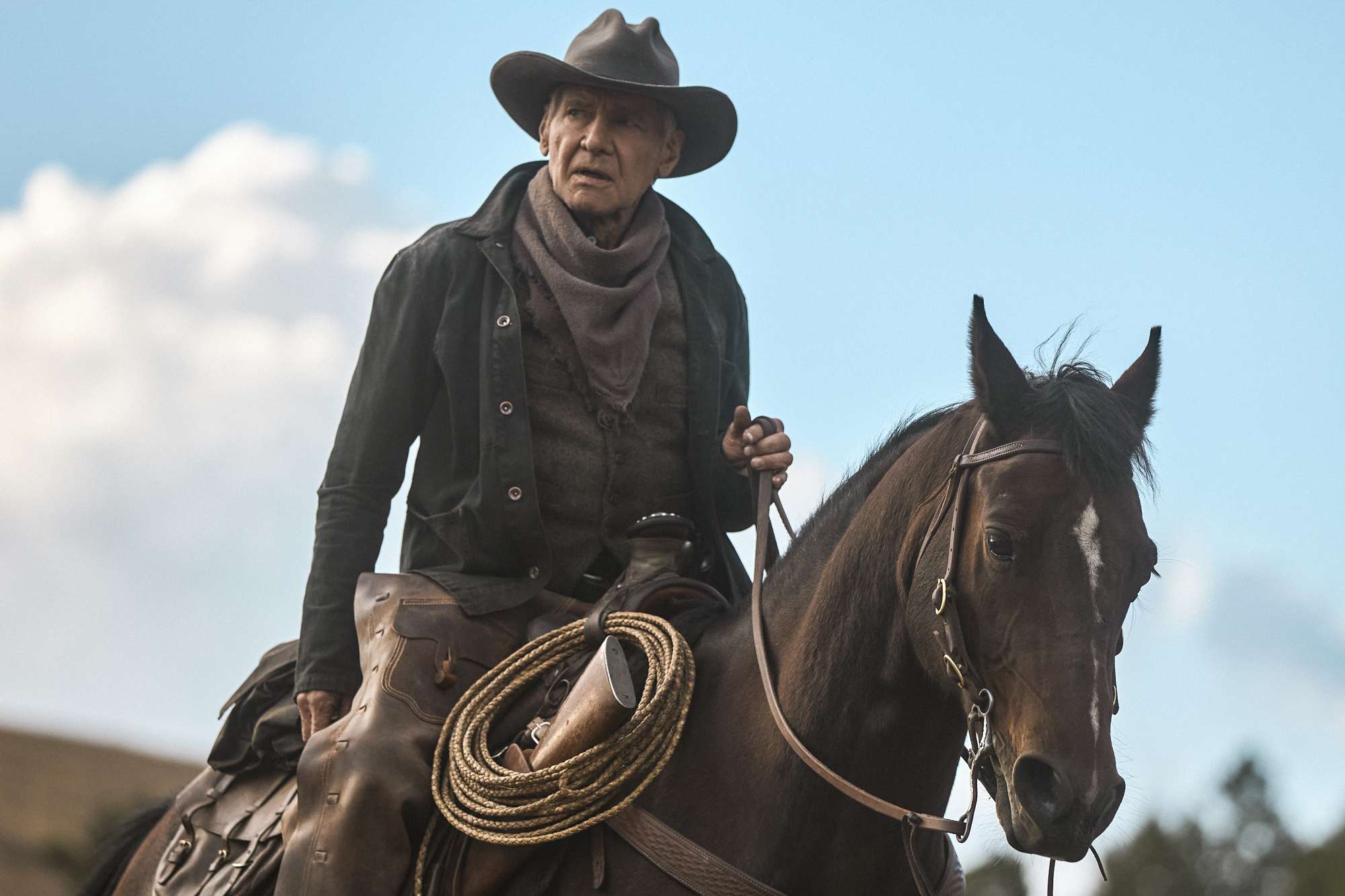 Harrison Ford, 82, Says Physical 'Demands' of Horseback Riding in “1923 ...