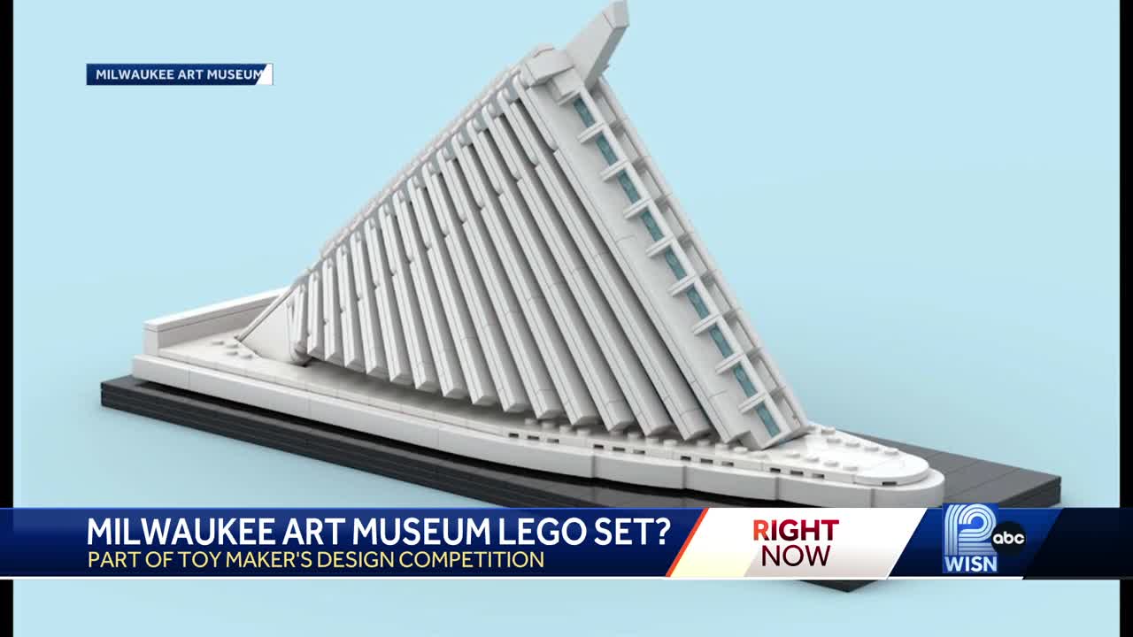Milwaukee Art Museum battling to become a Lego set