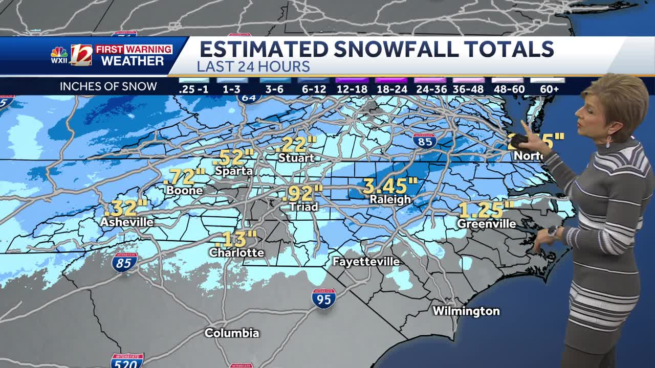 WXII Chief Meteorologist Lanie Pope and Dave Aiken gives latest report ...