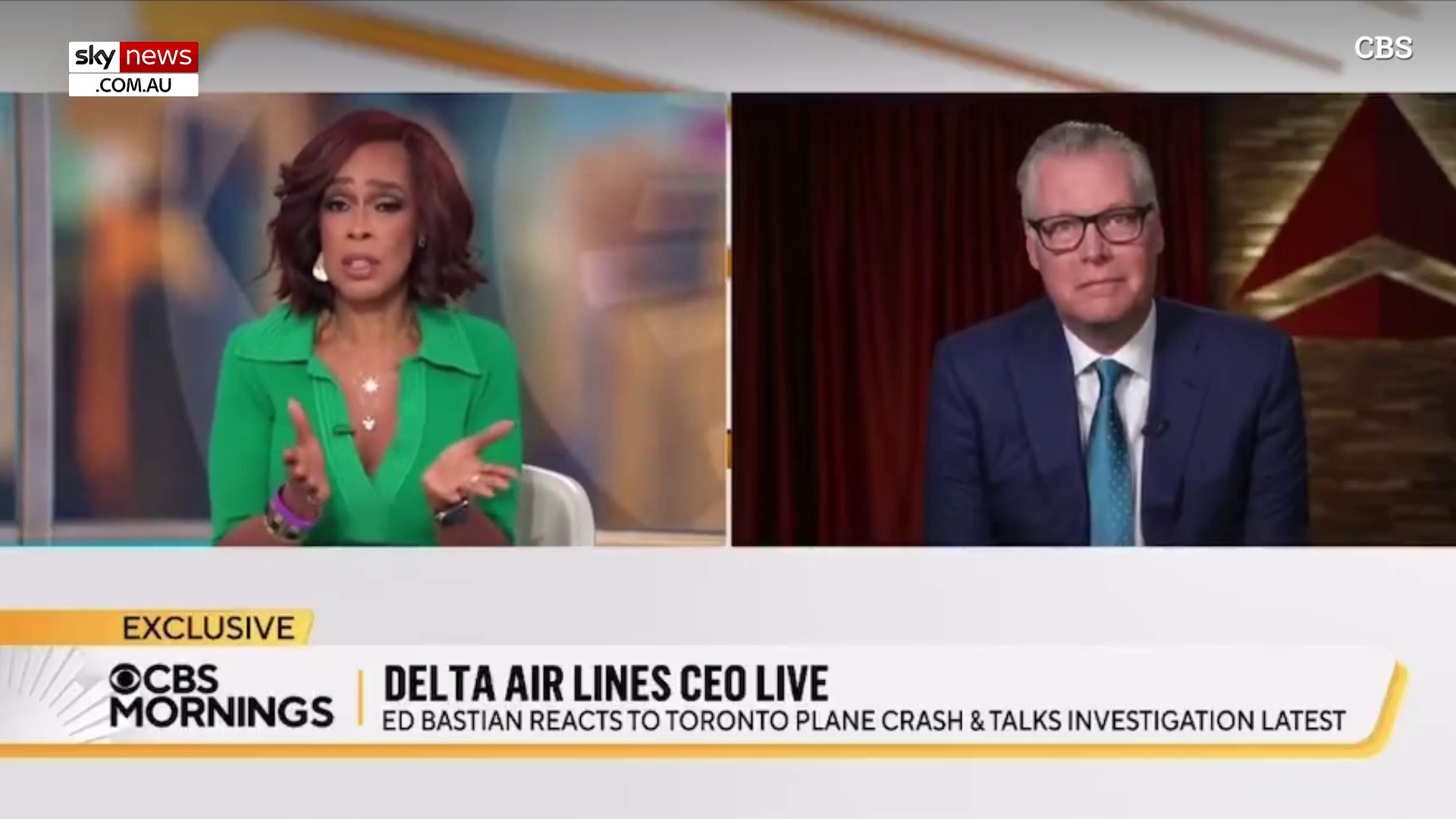 Delta CEO debunks CBS’ bizarre claim Trump caused plane crash