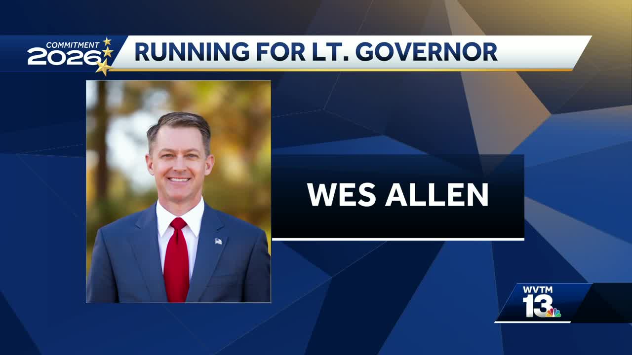 Alabama Secretary of State Wes Allen announces he’ll run for lieutenant ...