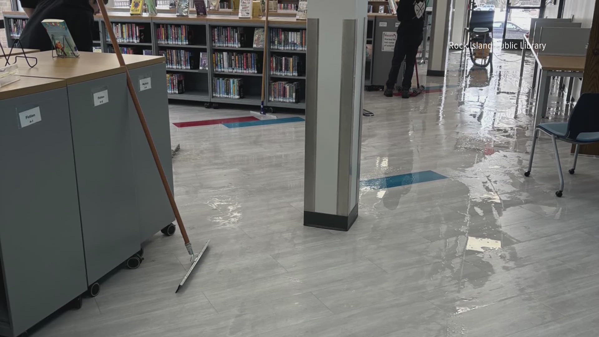 Rock Island Public Library's Watts-Midtown Branch closed after water ...