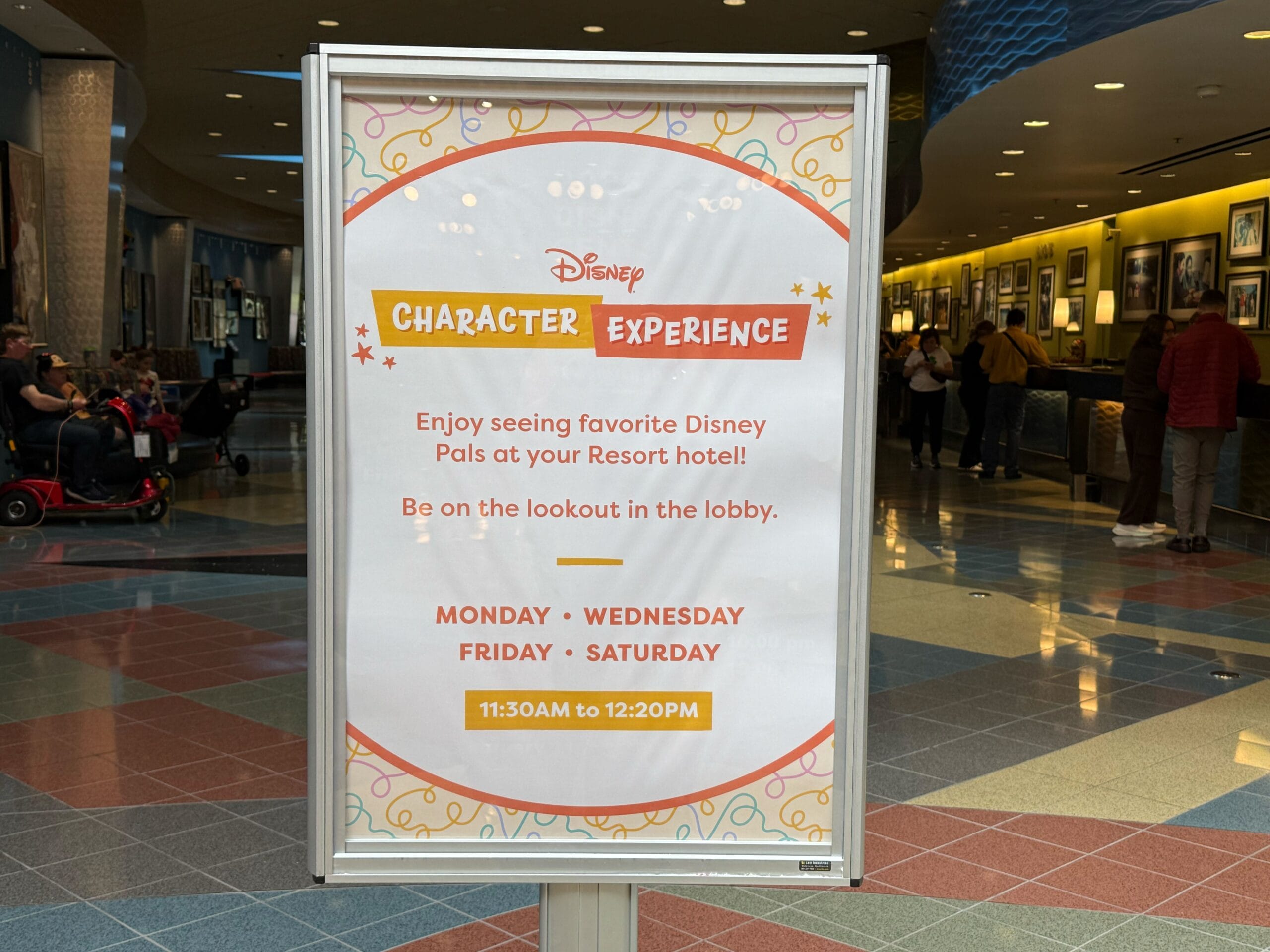 Character Caravan Schedule Posted at Disney's Pop Century Resort
