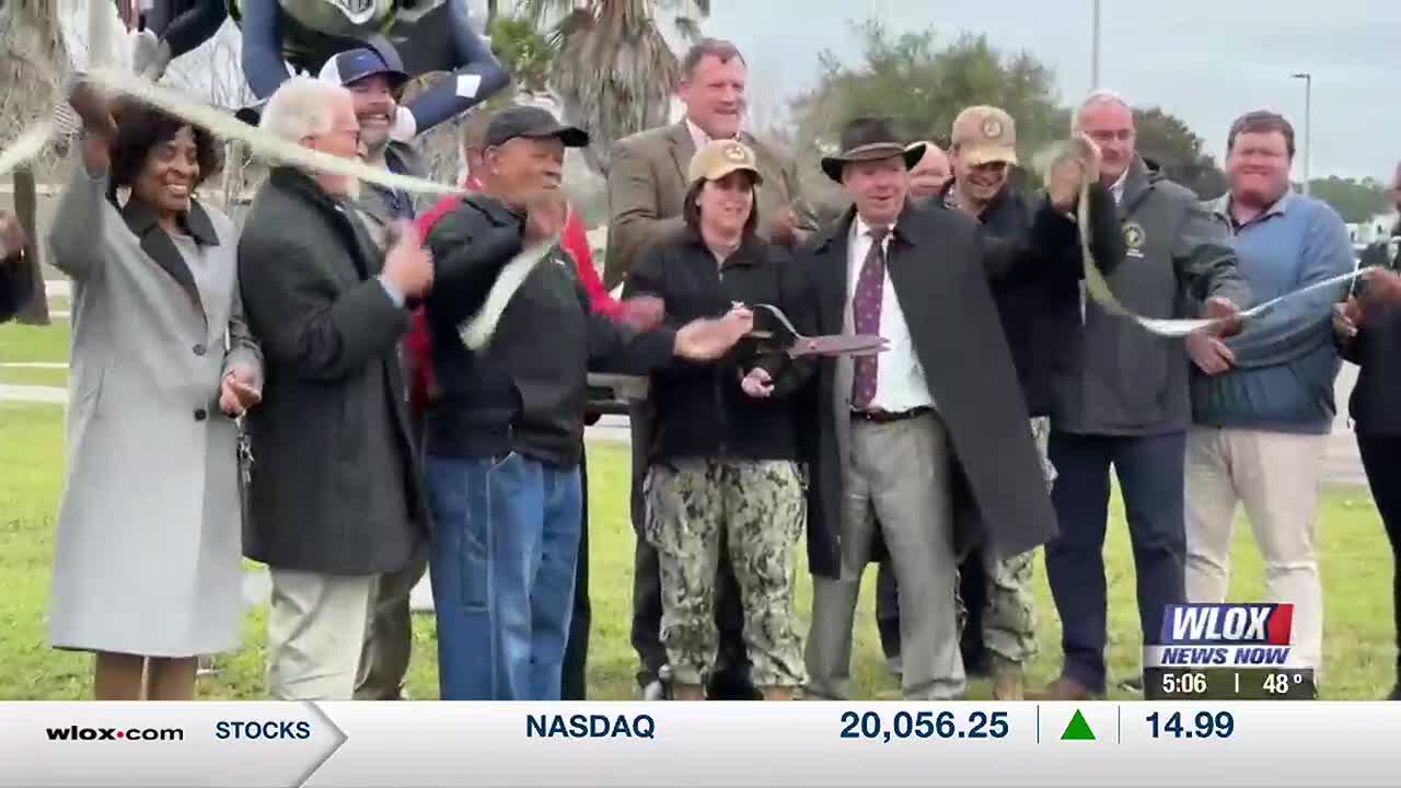 Ribbon cutting ceremony celebrates repaving of Pass Rd. near Gulfport ...