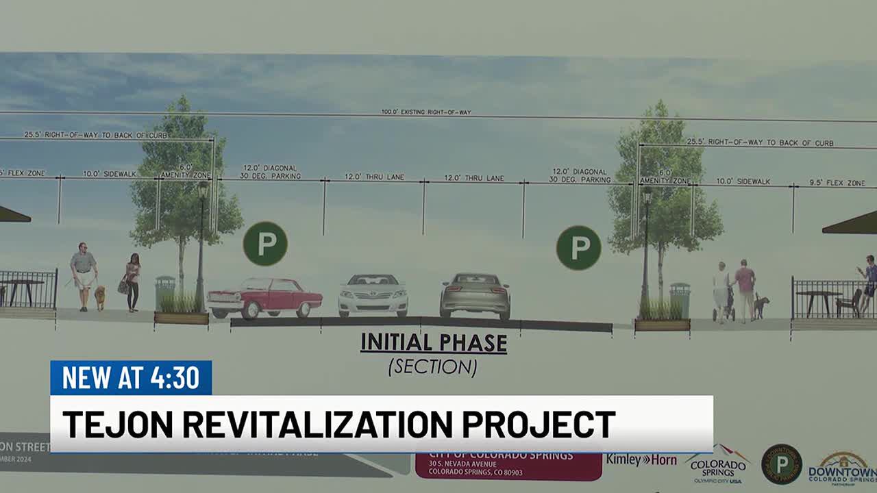 New Details Released On Street Project Coming to Downtown Colorado Springs