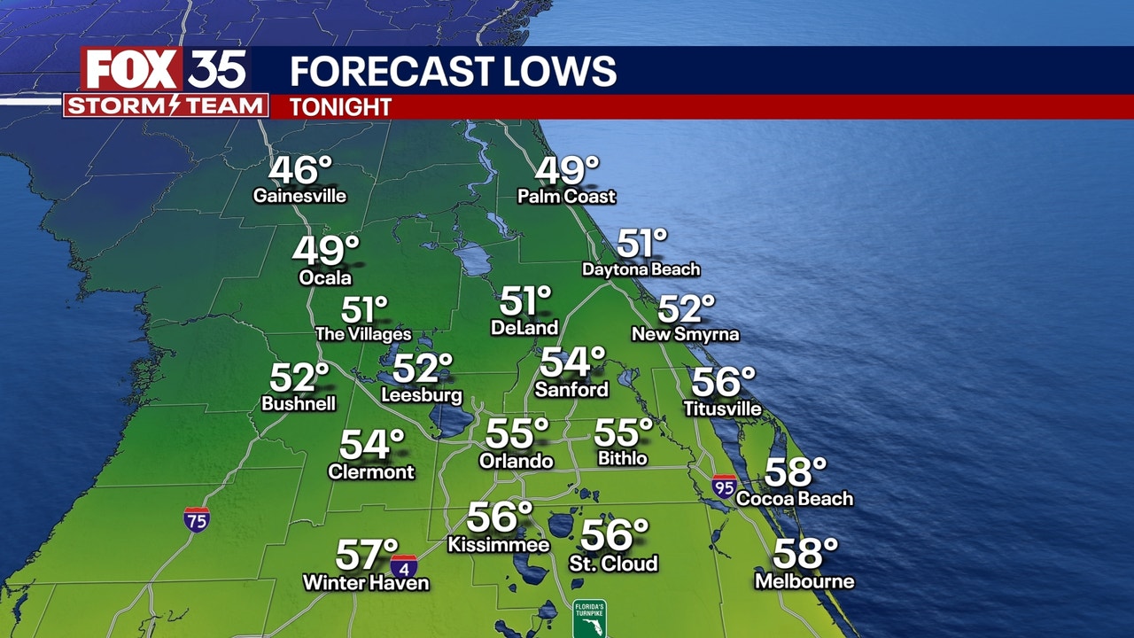 Orlando weather: Cold snap on the way, when to expect the chilly ...