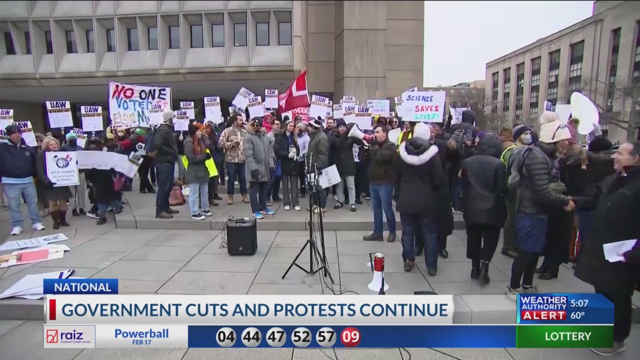Government cuts, protests continue