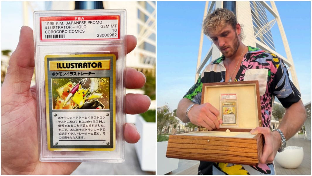 Logan Paul looks to sell holy grail Pokemon card he bought for over $5 ...