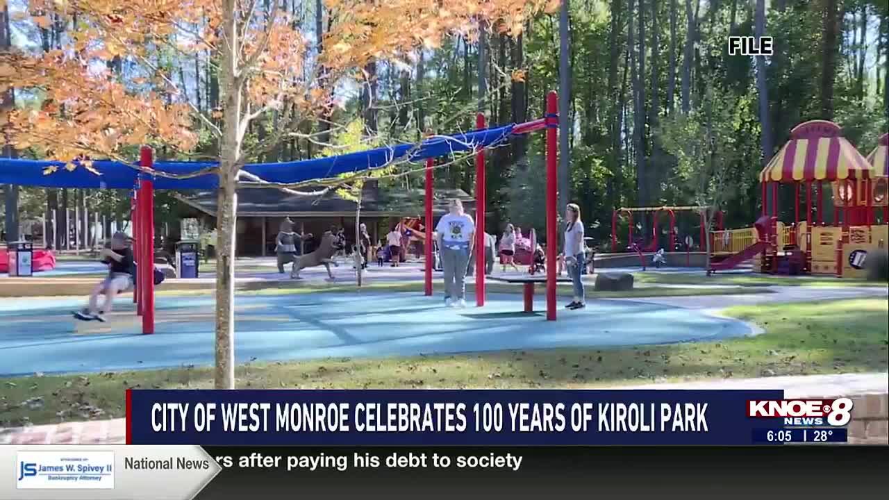 City of West Monroe celebrates Kiroli Park’s 100th year