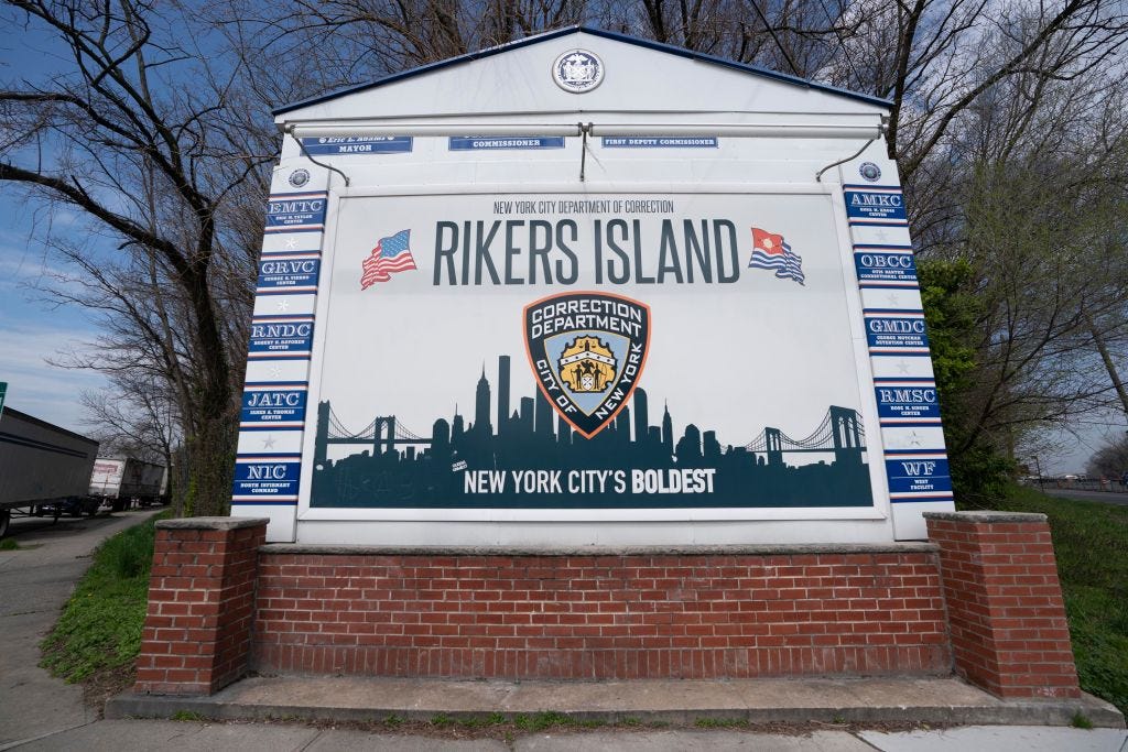 Rikers Island detainee dies in jail complex's first death of 2025