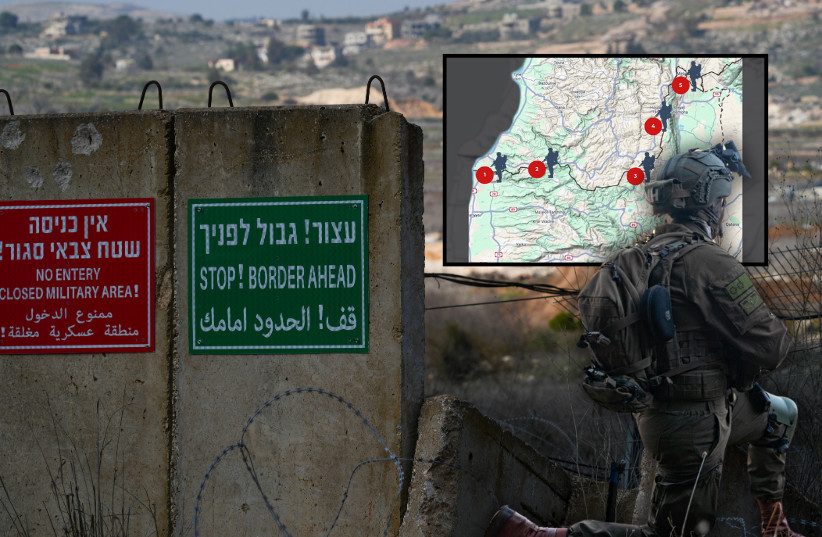 Hezbollah flags spotted just over the border from Metula, a day after ...