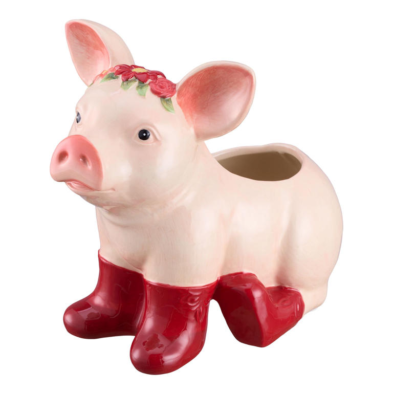 The Pig Planter from Ree's Line Will Make You Squeal With Delight