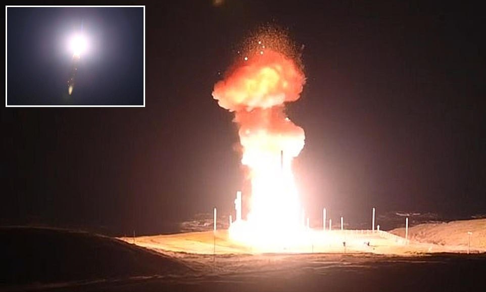 US launches nuclear missile to show 'readiness'