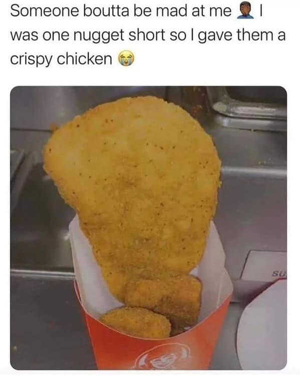 30+ Funny Chicken Nugget Memes That Hit Harder Than A Late-Night ...
