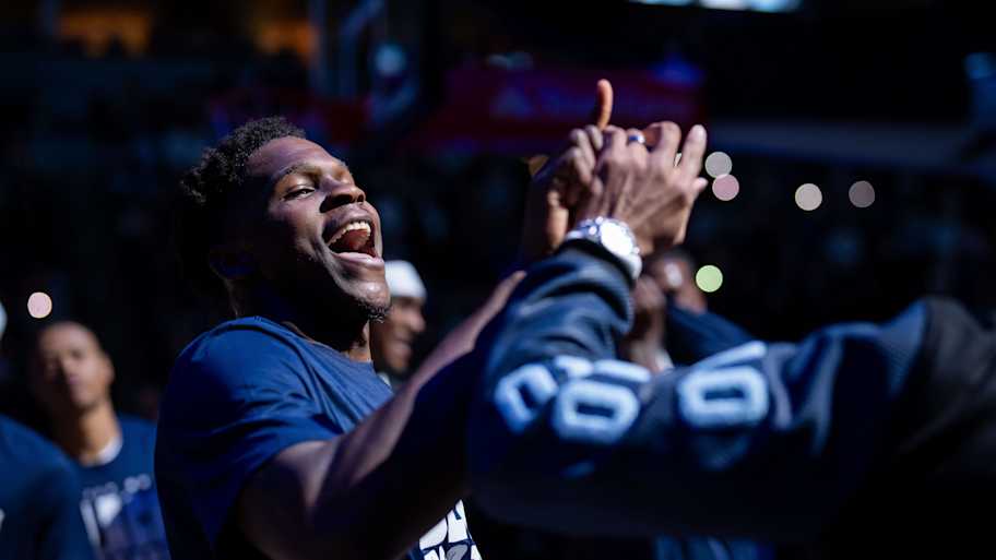 Anthony Edwards' take on Luka's fitness is exactly the same as ours