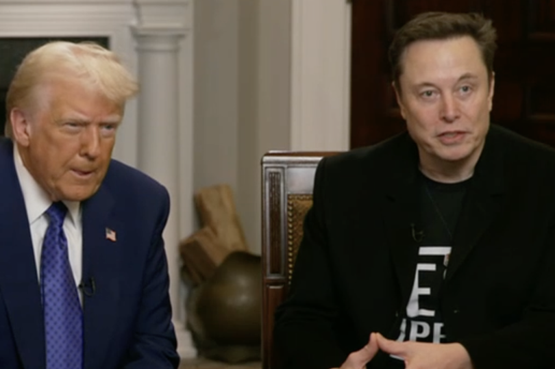Elon Musk looked 'stricken' and Trump's smile 'died' after comment from ...