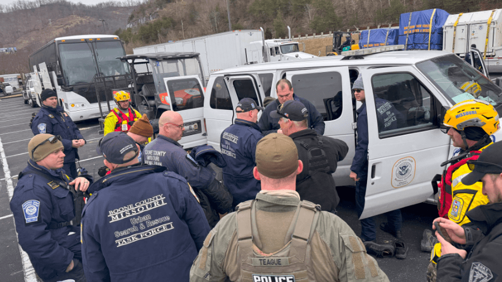Missouri Task Force 1 assists with Kentucky flooding