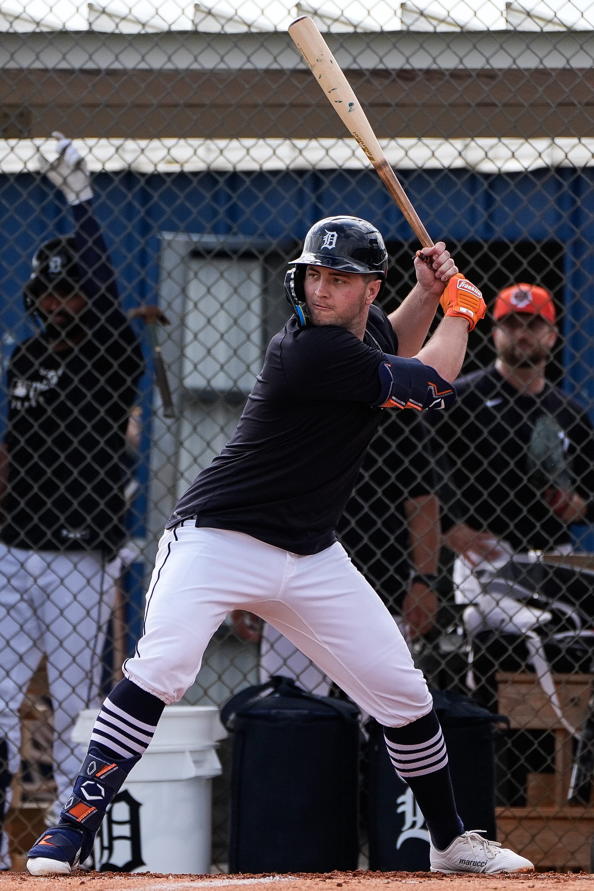 Jace Jung showed up at Tigers facility at 6:45 a.m. to try to break ...