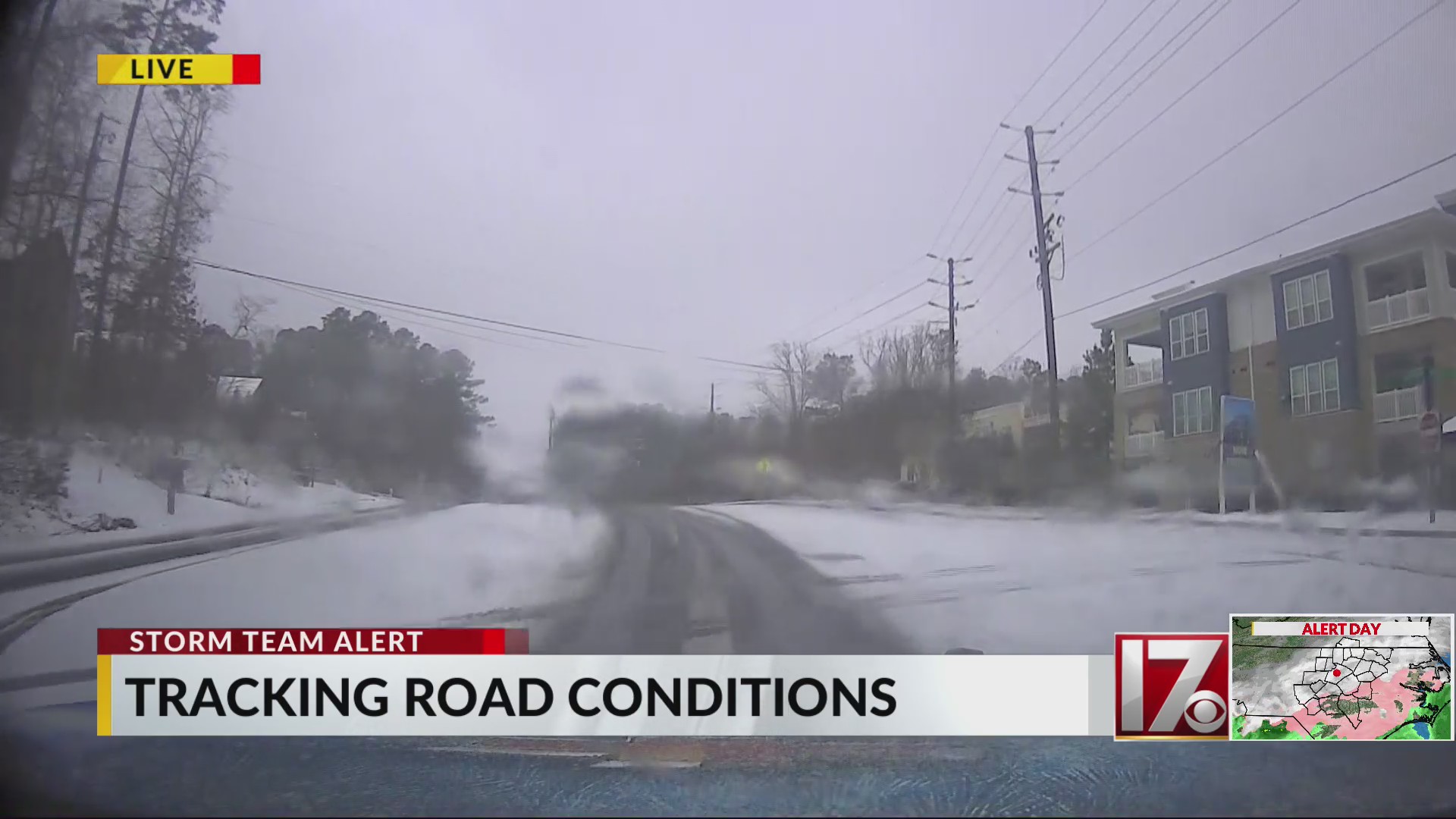 Weather Beast: Tracking road conditions across central NC