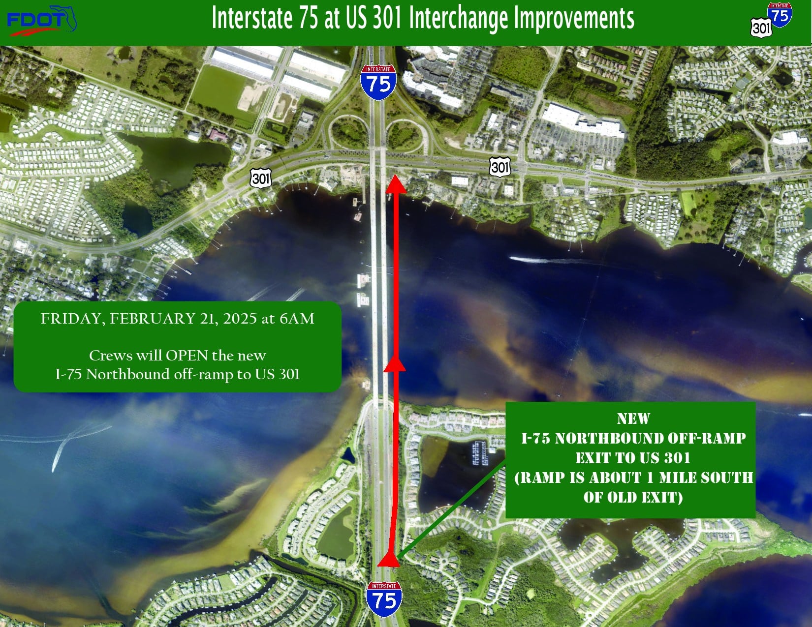 First Alert Traffic: New I-75 ramps open, new traffic patterns in place