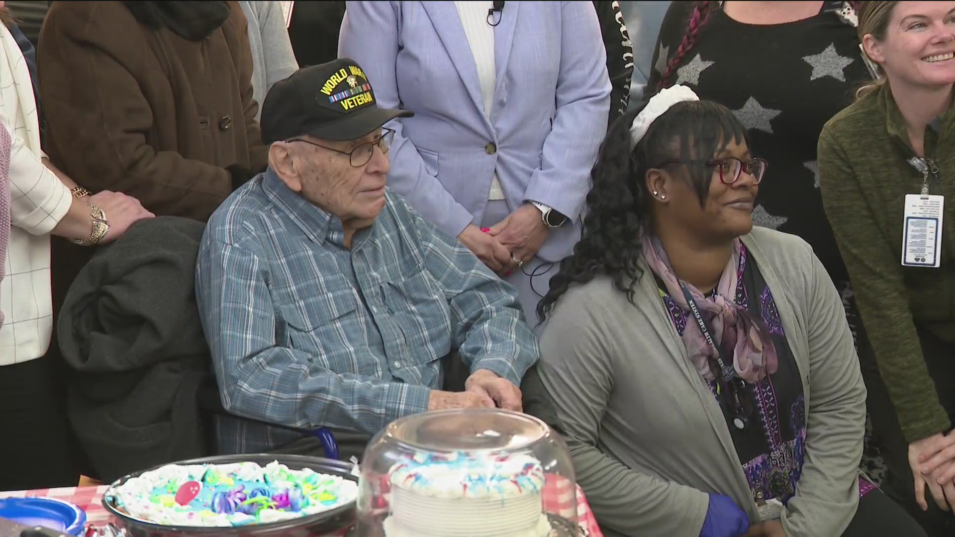 WWII Veteran celebrates 100th birthday