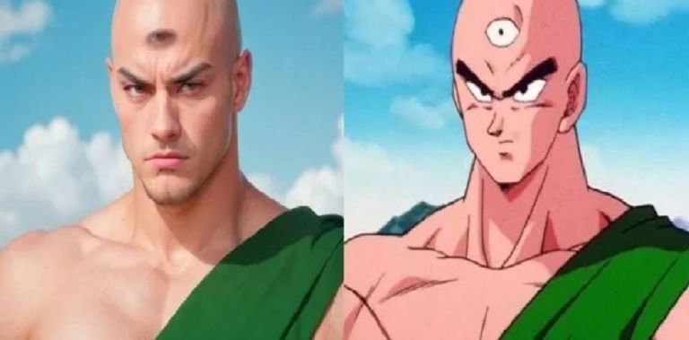 Cómo lucirían los valientes Ten Shin Han y Chaoz de Dragon Ball Z si ...