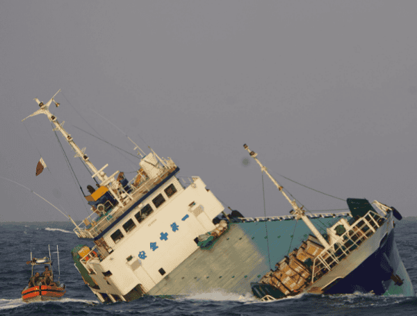 US Navy And Coast Guard Rescue Mariners From Sinking Iranian Vessel In ...
