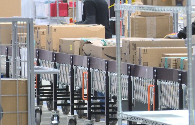 Amazon debuts delivery center in Minot