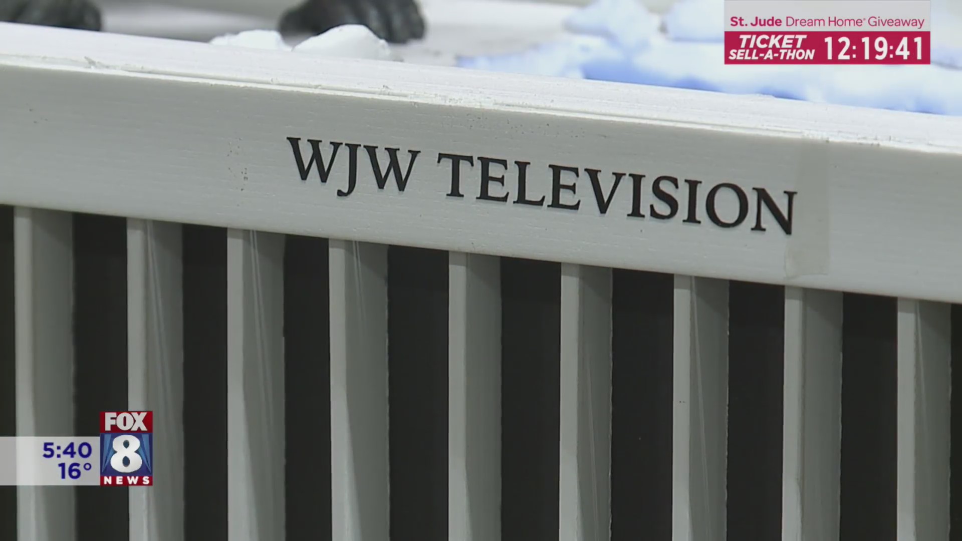 Look! Family creates model of FOX 8 News station