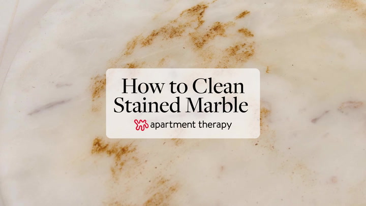How to Clean Stained Marble