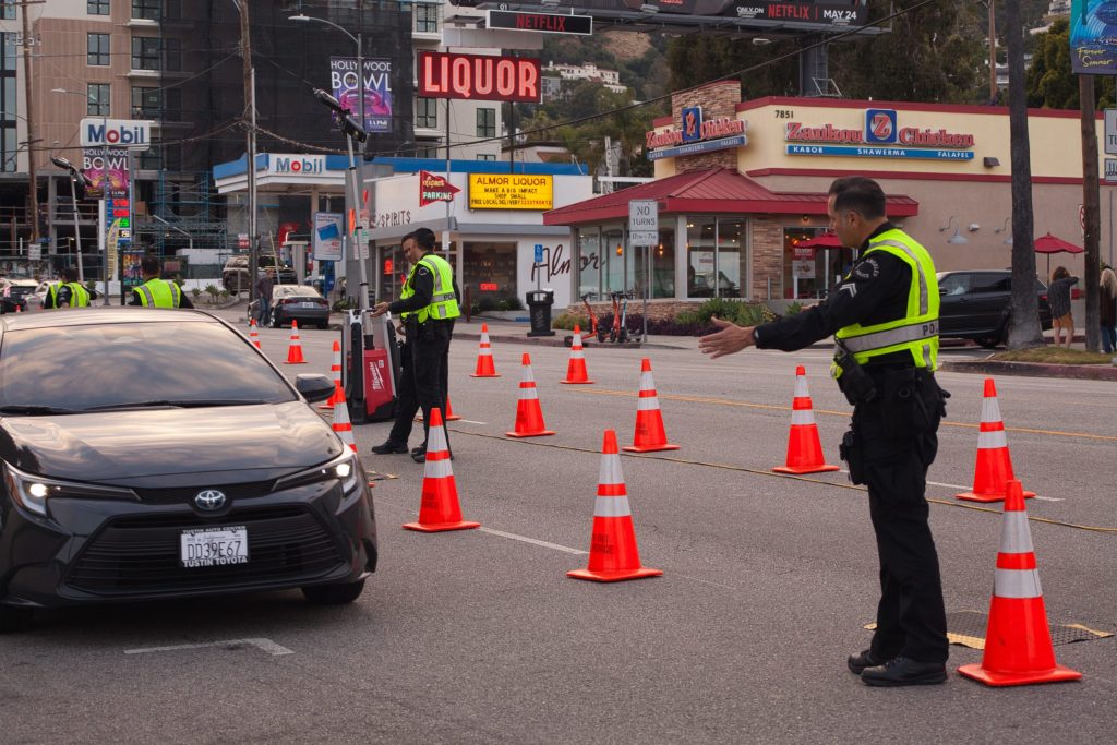 LAPD Will Conduct DUI Checkpoints Across City Thursday Through Sunday