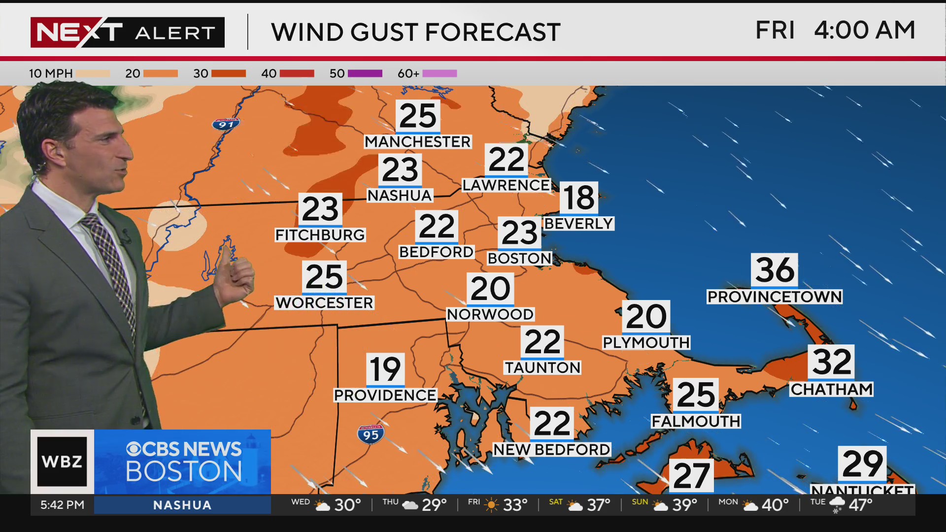 Next Weather: WBZ Evening Forecast For February 19, 2025