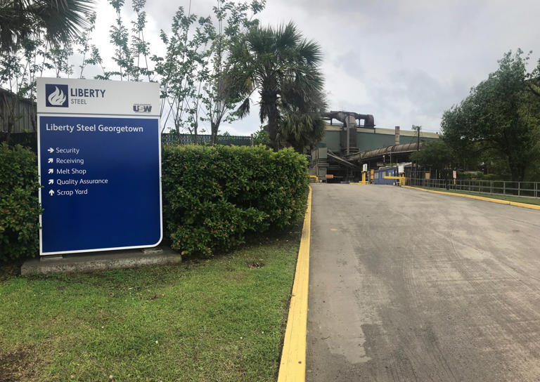 Demolition of Liberty Steel Mill property in Georgetown begins