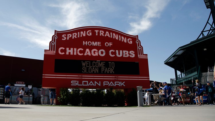 Chicago Cubs' spring training kicks off at Sloan Park in Mesa