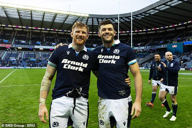 Scotland forward Gregor Brown eager for Twickenham chance alongside big ...