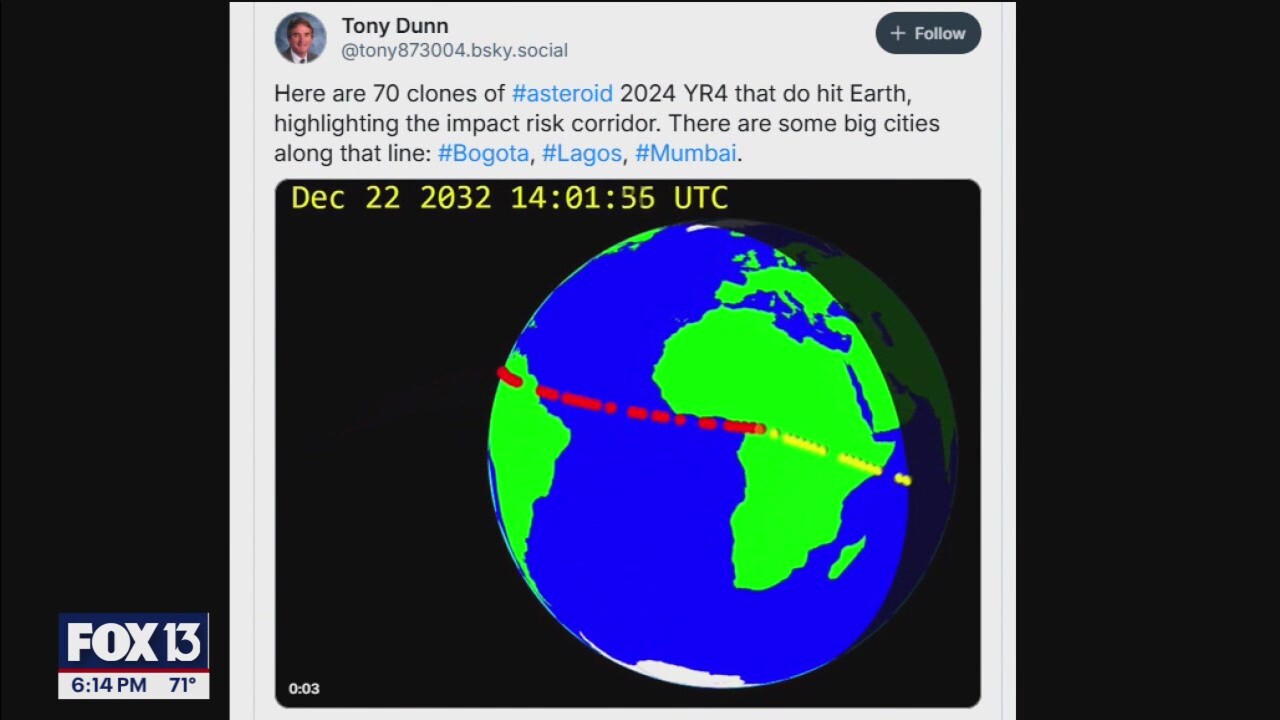Astronomers raise alert level over asteroid