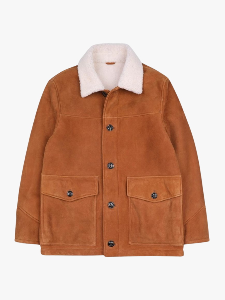 The Best Men's Shearling Coat Could Beat the Crap Outta Winter