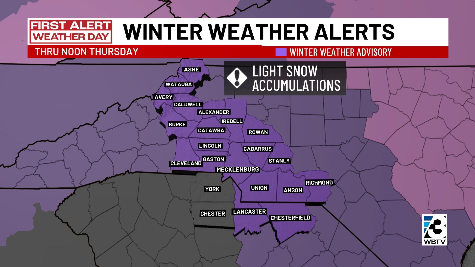 Live stream: Wintry precipitation forecast update for Carolinas on Feb ...