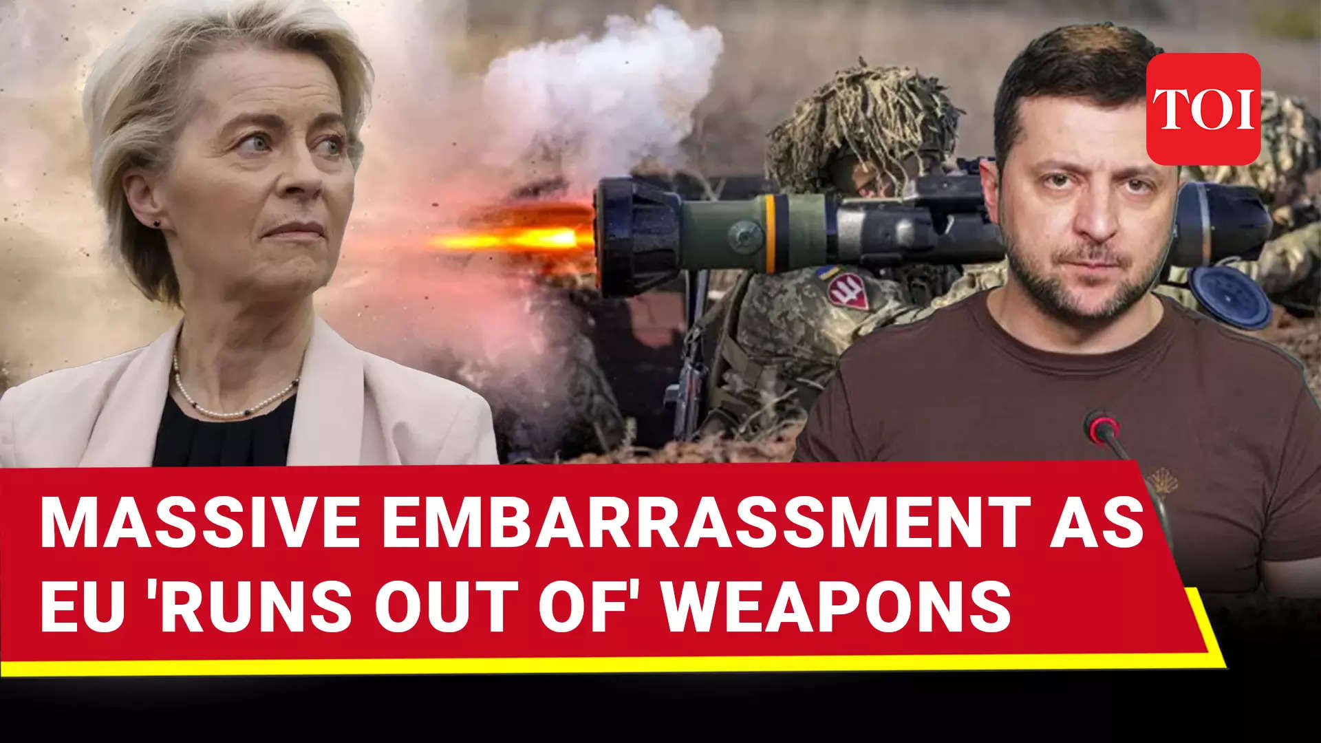 'EU Weapon Stocks Empty': German Arms Giant's Reality Check Amid Fight ...