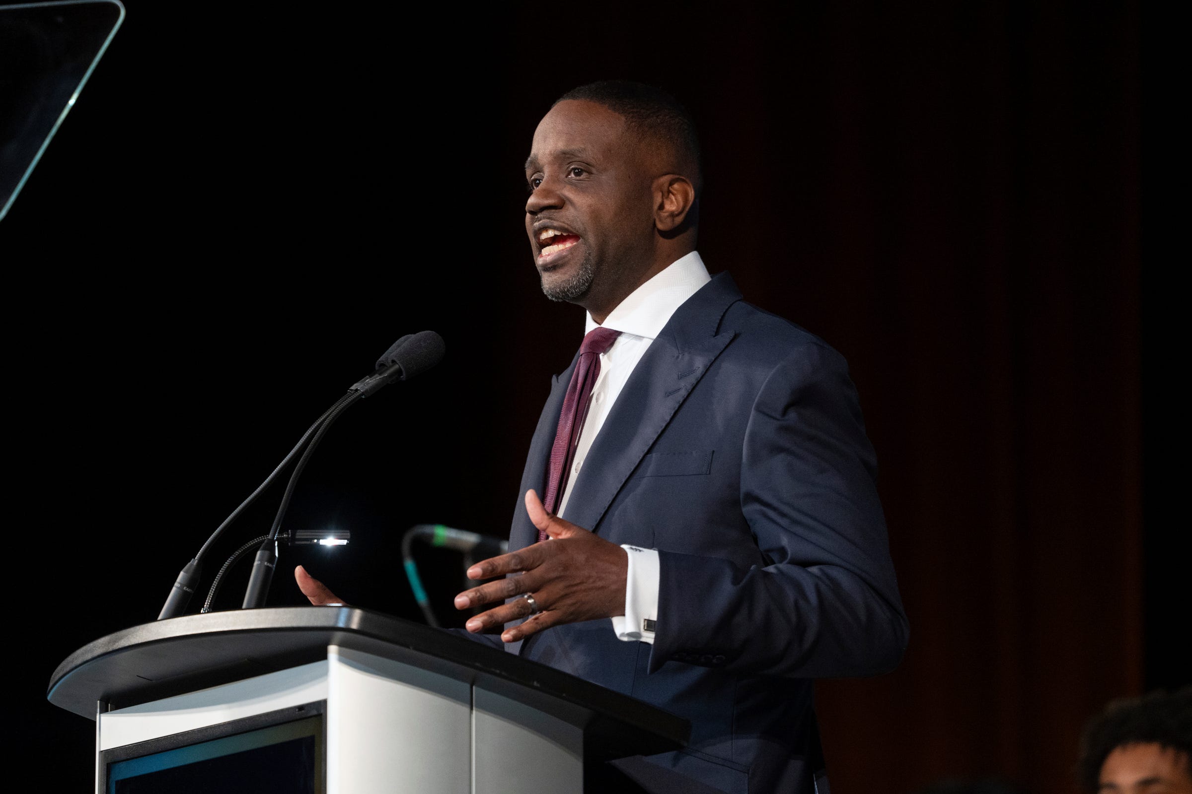 Triumph Church Pastor Solomon Kinloch kicks off flashy 2025 bid for ...