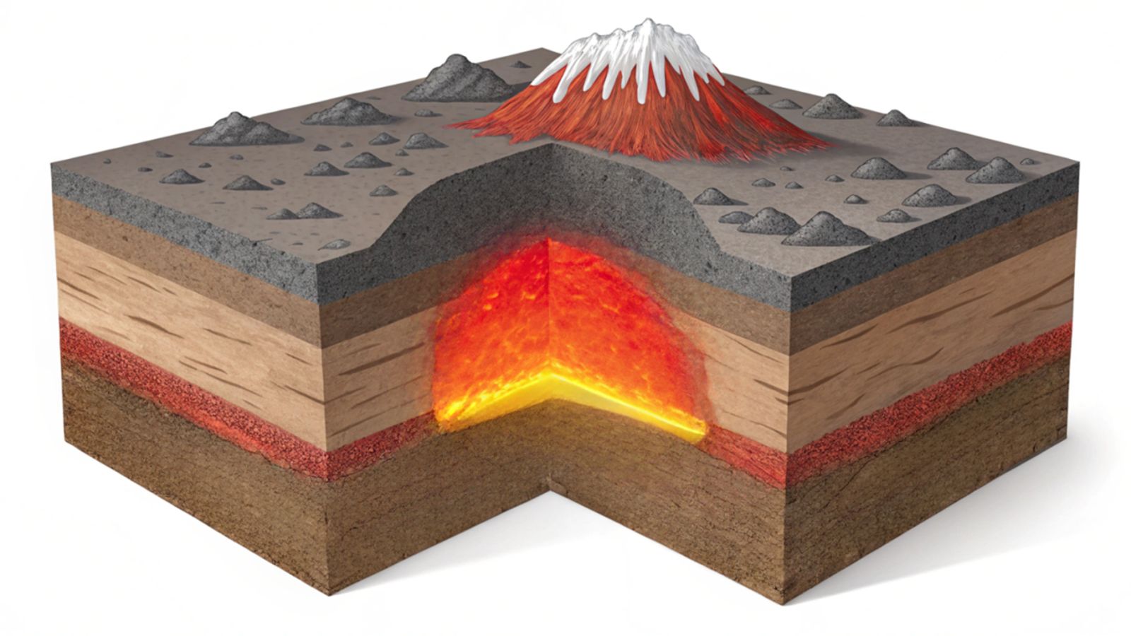 Discovery: vast unsuspected magma reservoirs beneath dormant volcanoes 🌋
