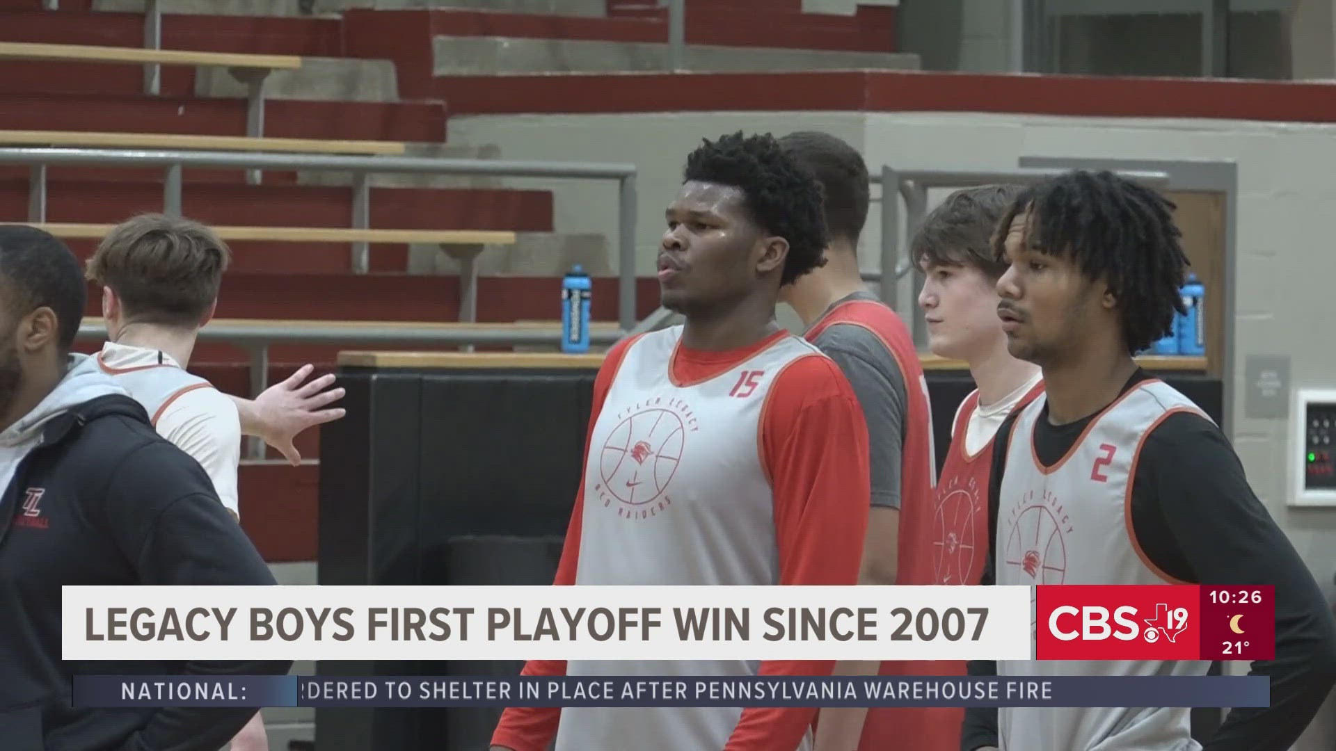 Tyler Legacy wins first playoff basketball game since 2007