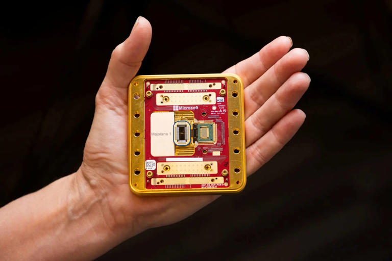Satya Nadella unveils Microsoft’s palm-sized ‘God chip’ that is more ...