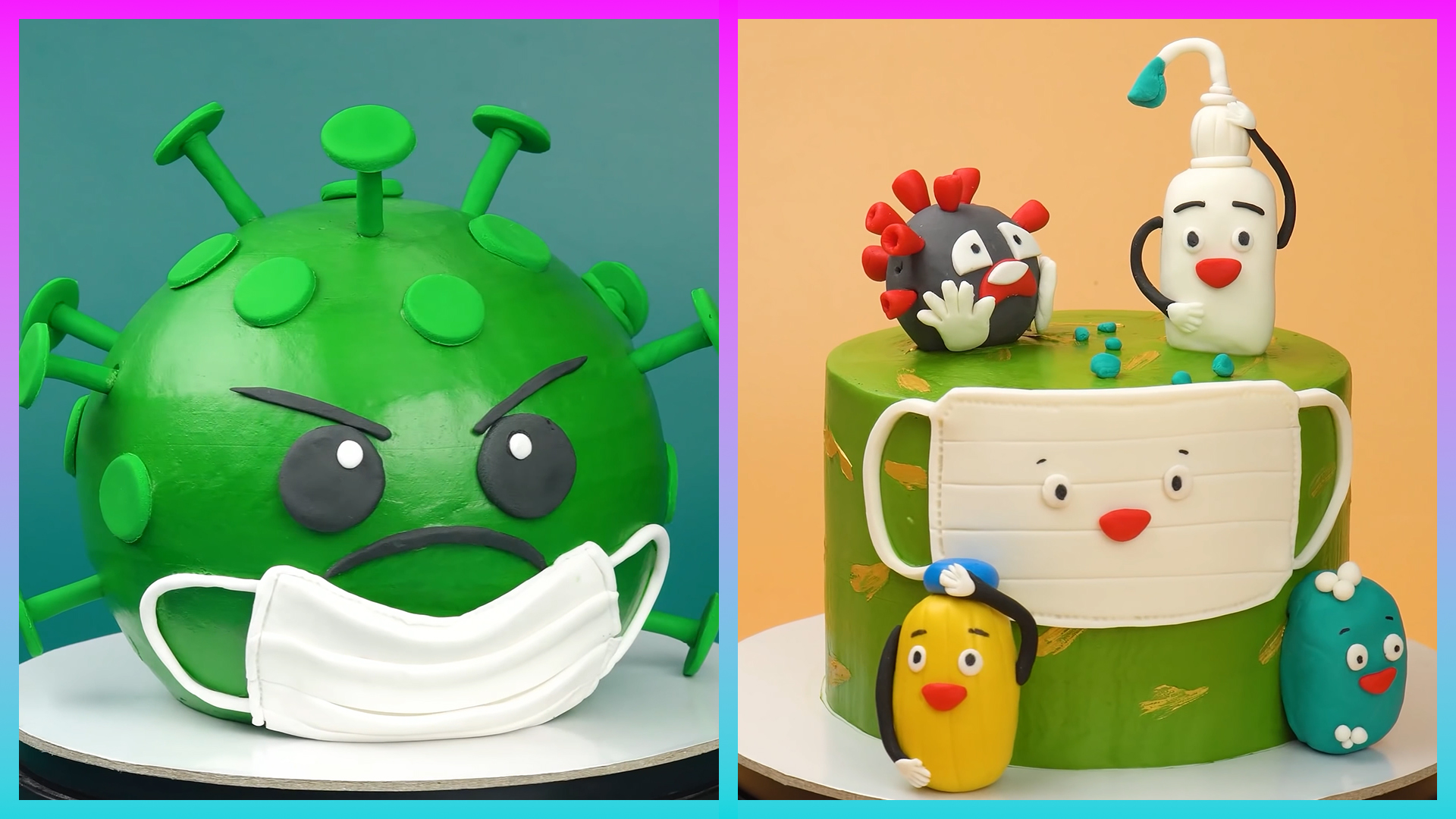 Unique Virus-Themed Cake 🦠🍰 | Creative & Unusual Cake Design Ideas ...