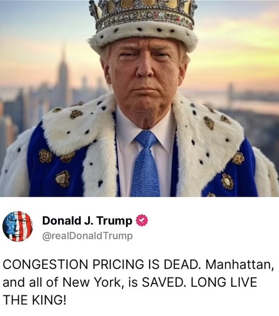 Trump erklärt sich selbst zum König!